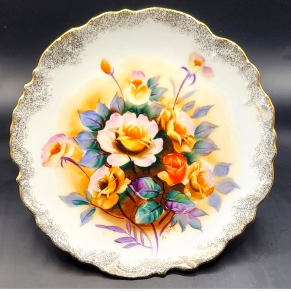 Ucagco | Accents | Set Of Plates Signed Vintage Hand Painted Ucagco ...